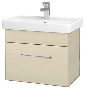 Dřevojas Koupelnová skříň SOLO SZZ 55 Varianta: N01 Bílá lesk / Úchytka T01 / D17 Colorado