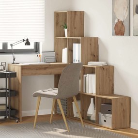 Rohový psací stůl Artisanový dub 101,5 x 149,5 x 149,5 cm 3337248