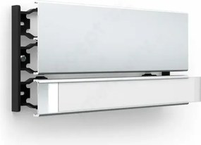 ACCEPT Dveřní tabulka ACS 187 x 93 mm - stříbrná tabulka