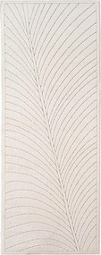 Krémový vnitřní a venkovní běhoun 80x250 cm Nova 1204 – Ayyildiz Carpets