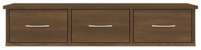 Petromila Nástěnná skříňka hnědý dub 88 x 26 x 18,5 cm kompozitní dřevo