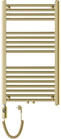 Mexen Mars, elektrické topné těleso 900 x 500 mm, 300 W, zlatá lesklá, W110-0900-500-2300-50