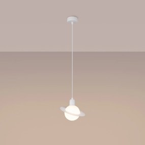 Sollux Lighting Závěsné svítidlo HYPERION 1 bílé