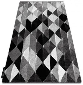 koberec INTERO PLATIN 3D Trojúhelníky šedá velikost 200x290 cm | krásné koberce cz