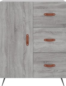 vidaXL Skříň highboard 69,5 x 34 x 180 cm kompozitní dřevo [3189419] Barva: Bílá