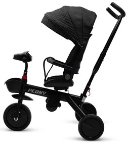 Dětská tříkolka Baby Mix Peony EVA černá
