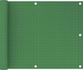 vidaXL Balkónová zástěna 75 x 300 cm HDPE [310836] Barva: Tmavě zelená