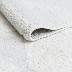 Angel Carpet, Kusový koberec Aurora 11 White, 120x170, bílá, kancelář