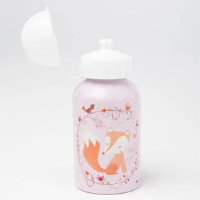 Růžová lahev na vodu Sass & Belle Woodland, 300 ml