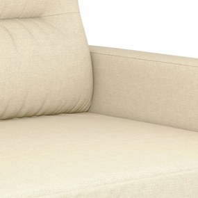 4dílná sedací souprava s poduškami krémová textil 3201546