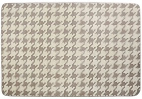 Tutumi Plyšový koberec Clover Pepitka Beige Rozměr (cm): 120 x 170
