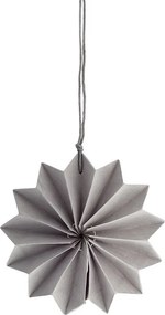 Papírová vánoční ozdoba Horsta Grey 10 cm Storefactory Scandinavia