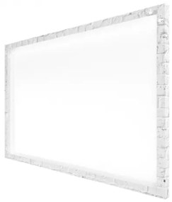 ALLboards magnetický obraz na stěnu bez rámu 60 x 90 cm - fotoobraz cihlová zeď