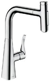 Hansgrohe M71 - Dřezová baterie Metris Select s výsuvnou sprškou, chrom 73822000