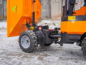 Kolový kloubový minidumper  BGKD1500 Kubota