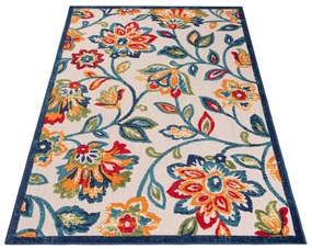 Kusový koberec Flowers vícebarevný 80x200cm