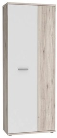 FORTE Komoda/Botník SIMO bílá/taupe MS151-P79F