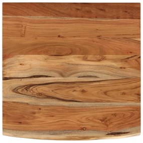 vidaXL Koupelnová deska 60x60x2,5 cm čtvercová masivní akáciové dřevo