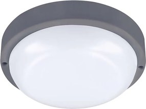 LED venkovní světlo WO750 - kruh 20 cm, šedá