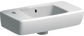 Geberit Selnova Compact umývátko selnova 45x25 cm otvor pro baterii vlevo 500.319.01.5