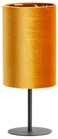 TK LIGHTING Stolní lampa - TERCINO 5534, Ø 20 cm, 230V/15W/1xE27, oranžová/zlatá/černá