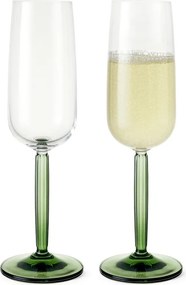 Skleničky v sadě 2 ks na sekt 240 ml Hammershøi – Kähler Design