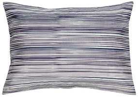 SCANquilt povlak SATÉN PLUS lines bílomodrá 50 x 70 cm