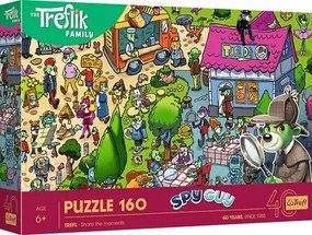 TREFL Puzzle Treflíci: Spy Guy / 160 dílků / 41 x 27,5 cm / věk 6+
