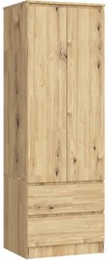 Skříň STAR S 60 cm 2D 2SZ dub artisan