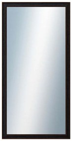 DANTIK - Zarámované zrcadlo - rozměr s rámem cca 60x120 cm z lišty ANDRÉ velká černá (3154)