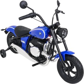 Elektrická motorka BMW R18 modrá