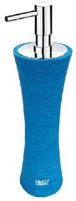 Nimco Atri - Dávkovač na tekuté mýdlo, modrá, chrom/plast AT 5031-60