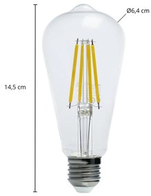 Arcchio LED žárovka čirá E27 3,8W 3000K 806lm