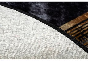 Kusový koberec Adoni černozlatý 140x190cm