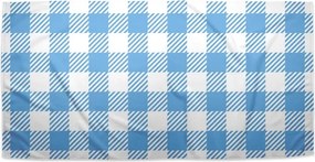 Sablio Ručník Košilový vzor - 30x50 cm
