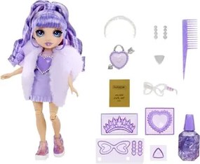 MGA Rainbow High Creative Crystals panenka - Violet Willow / od 4 let