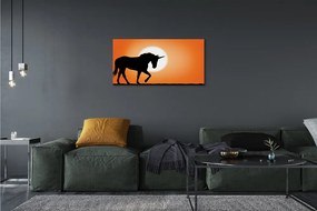 Obrazy na plátně Sunset Unicorn 125x50 cm