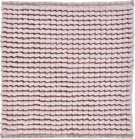 Koupelnový kobereček Axel 60 x 60 cm pudrově růžový