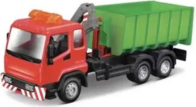 Bburago servisní vozidlo Hooklift and Crane Truck / měřítko 1:43