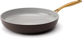 Elmich Nepřilnavá keramická pánev Zen 26 cm - hnědo zlatá