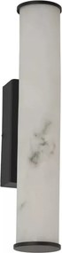 Searchlight 61185-1BK Stmívatelné nástěnné LED svítidlo MARBLE IP44, ČERNÉ