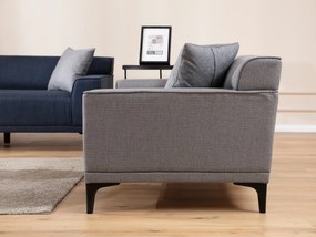 Hanah Home Dvoumístná pohovka PETRA světle šedá 163 cm 560ARE1526