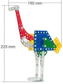 Merkur - ZOO -  Pštros - 106 dílků