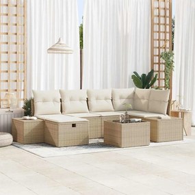 Set pohovek 7 ks polyratan 3360722
