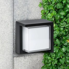 LED Venkovní nástěnné svítidlo ESSEN LED/12W/230V IP44 černá
