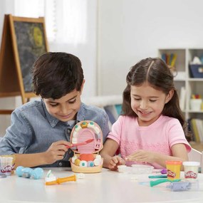 HASBRO PLAY-DOH Zubař Doktor Drill and Fill set modelína s nástroji 14f1259