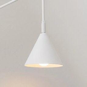 Sollux Lighting Nástěnné svítidlo NOX 1 bílé s vypínačem