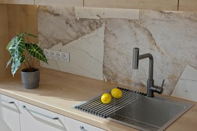 Laveo Rotaro, vysoká dřezová baterie s výsuvným 4-funkčním výtokem, černá matná, LAV-BLR_769D