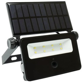 LED Solární reflektor se senzorem NOCTIS LED/2W/1800 mAh 3,7V 6000K IP65