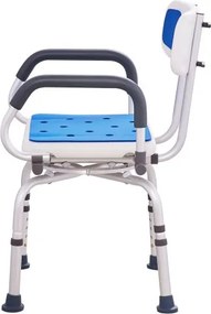 křeslo do sprchy otočné o 360° sedátko do vany s otočnými rameny 181,4 kg